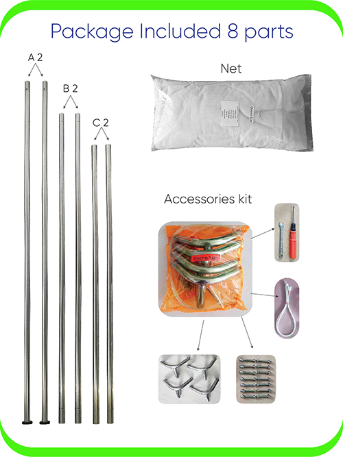 Smart Safety Mosquito Net 10’X 7′ (SZ107XL) Meditation or Reading room ...